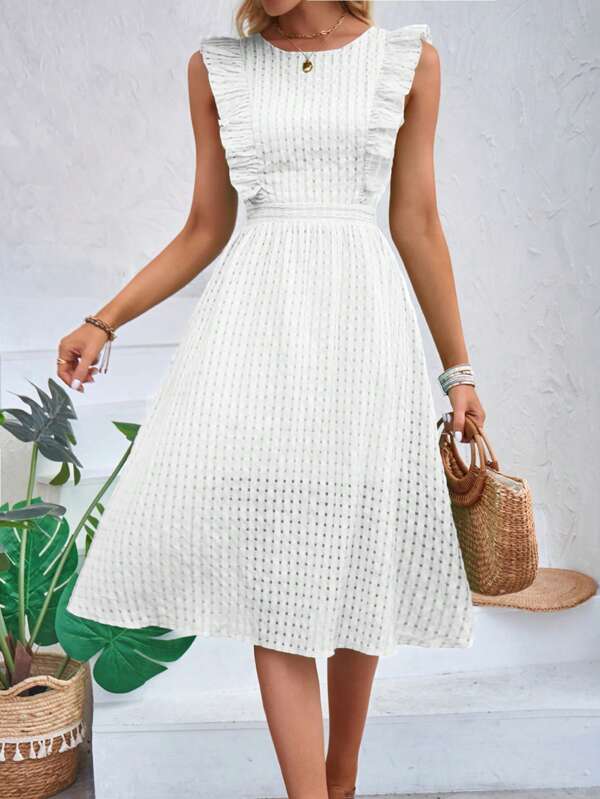 Rochie Midi Sofia Alba - Iuliashop