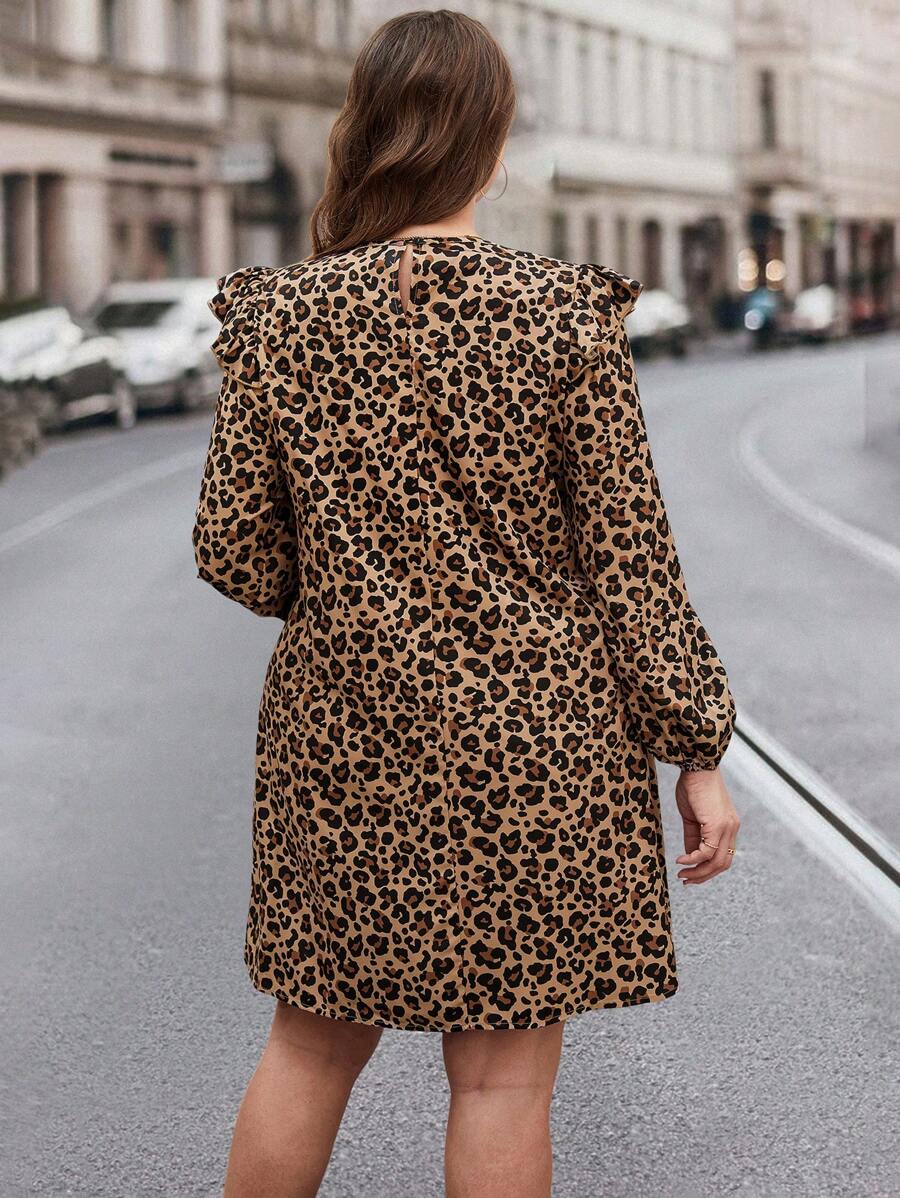 Rochie Scurta Rome Animal Print - Marimi Mari - Iuliashop